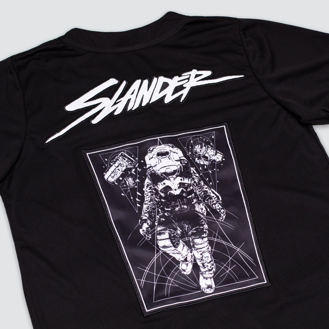 SPACEMAN JERSEY - BLACK/WHITE | Slander Merchandise
